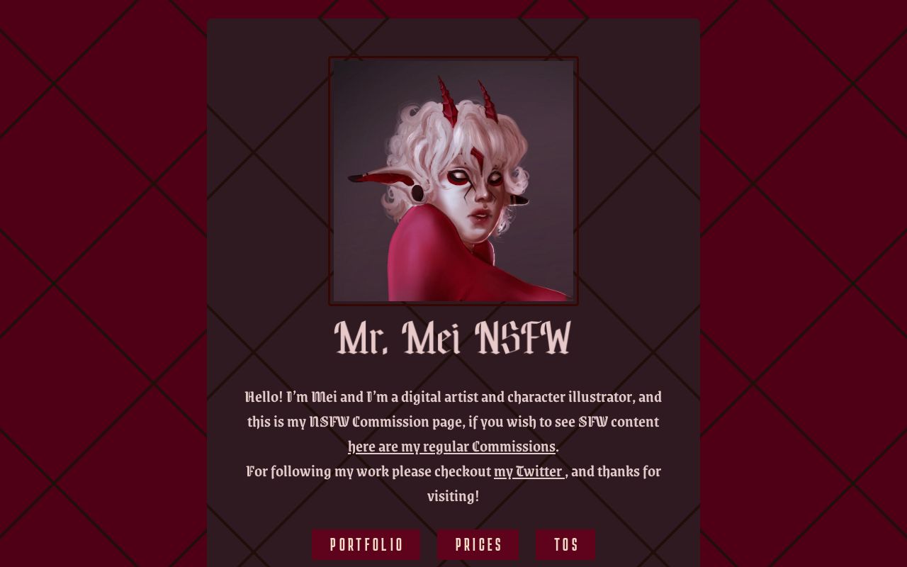 Mr. Mei NSFW